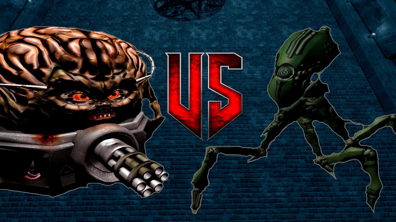 Mastermind vs Sentry Bot - DOOM 3 Monster Infighting - RETRO ARENA ...