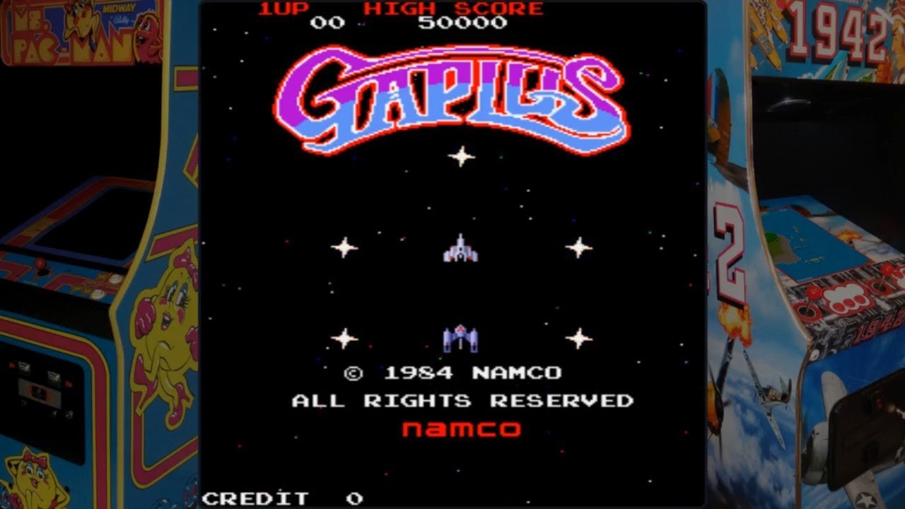 Gaplus - Namco (1984) / Arcade Game - YouTube