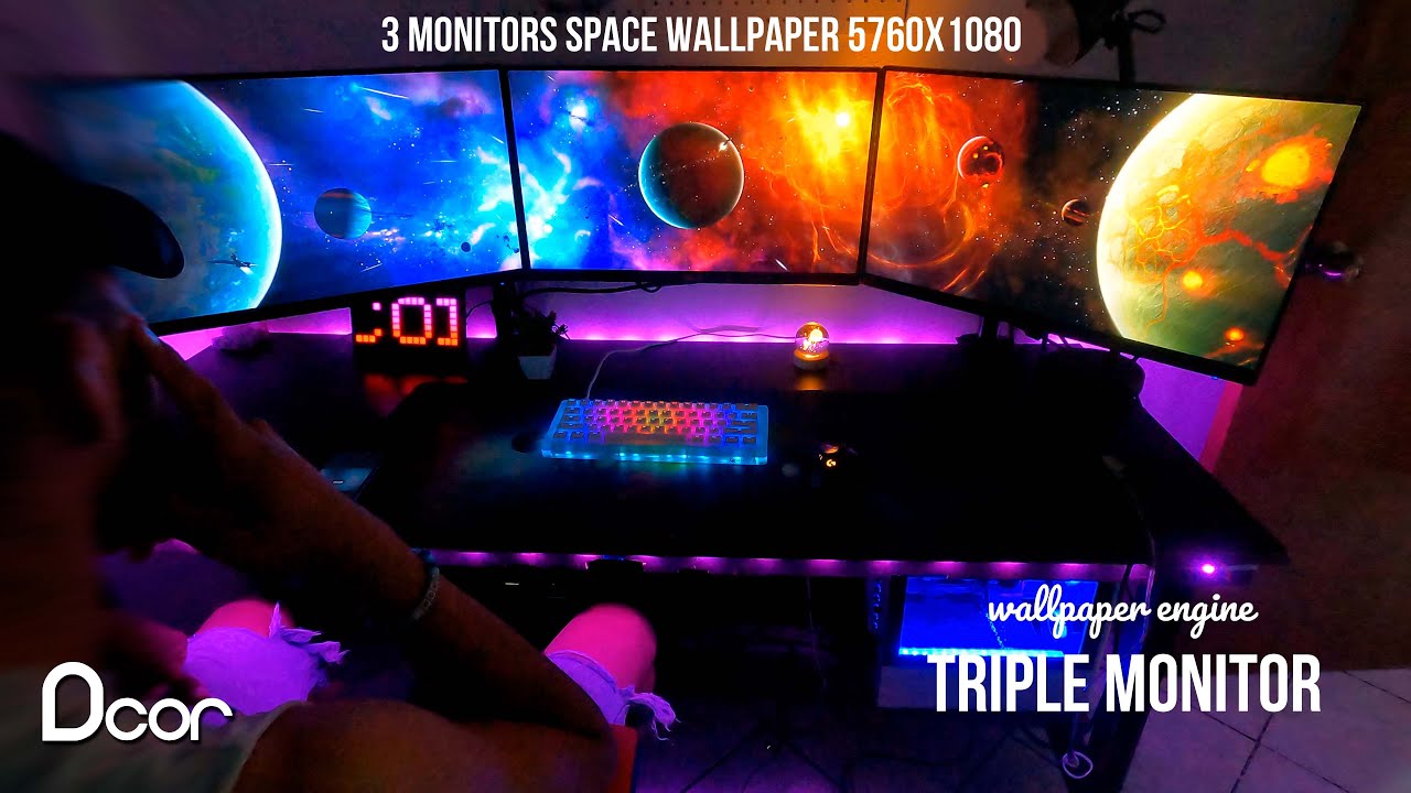 Wallpaper Engine Los mejores Wallpapers 2024🔥Triple Monitor Edition ...