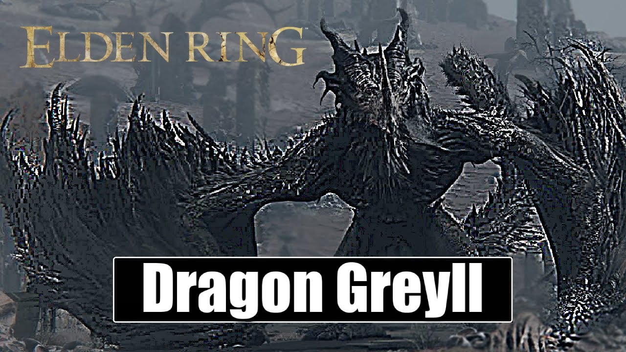 Flying Dragon Greyll - Elden Ring [No Damage] PlayStation 5 GamePlay ...