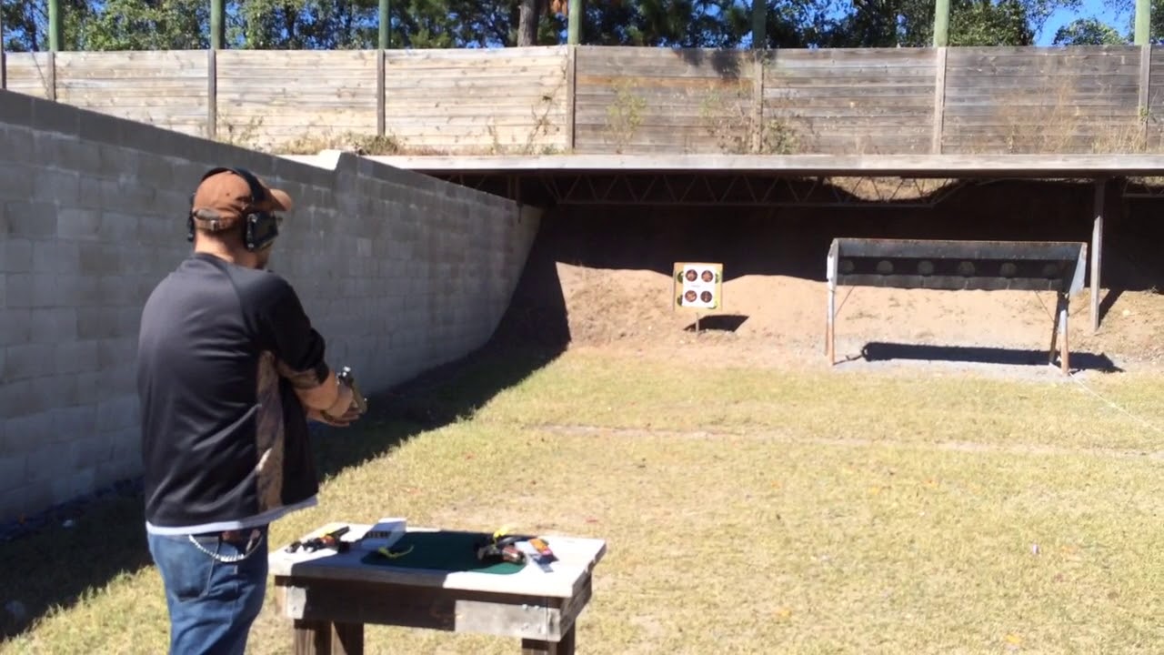 Gun range fun day - YouTube