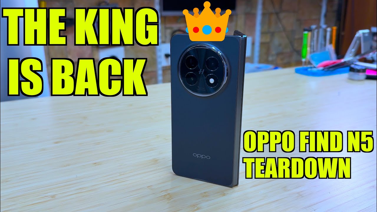 The OPPO Find N5 Proves Foldable's CAN Be Durable (And INSANELY Thin ...