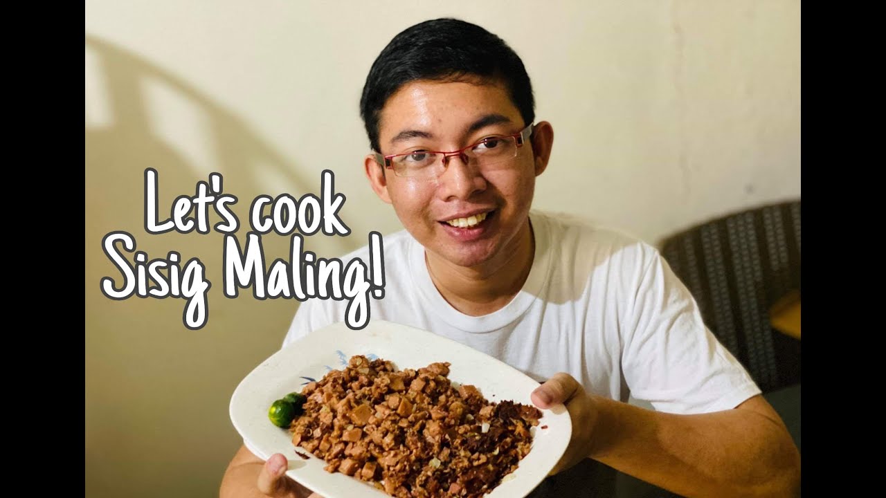 How to cook Sisig Maling - YouTube