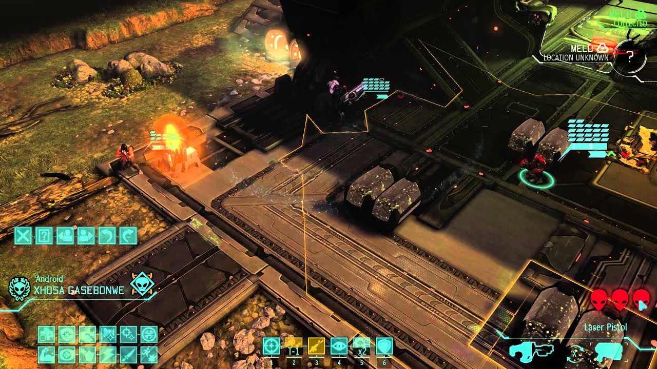 XCOM Enemy Within - Mid-game UFO Raid - YouTube