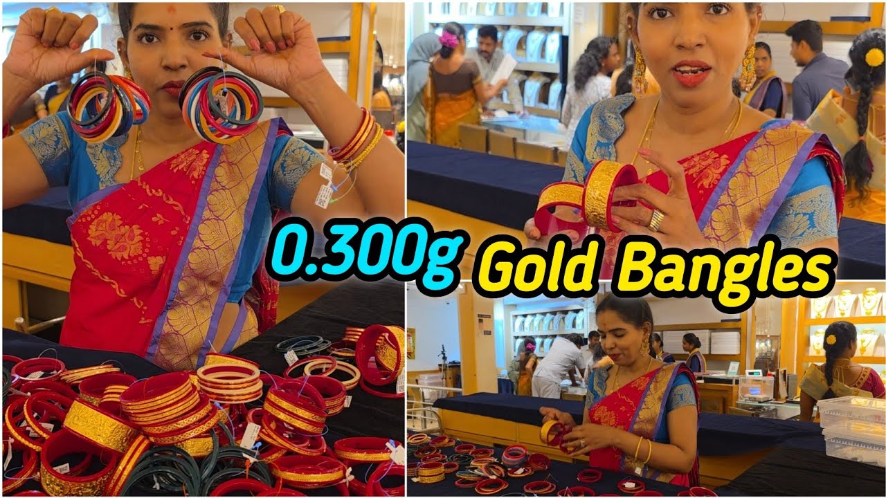 0.300g Gold Bangles | New Designs Chuda Bangles 12 pcs set Gold Bangles ...