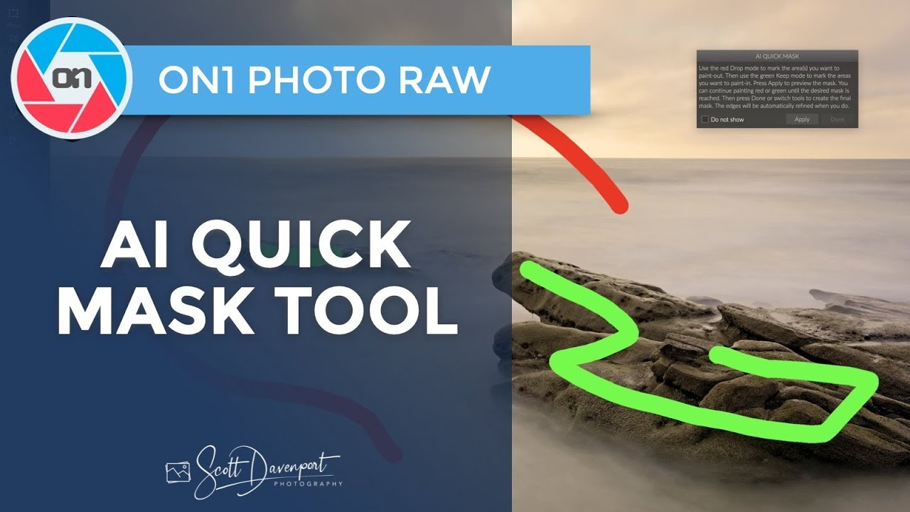 The AI Quick Mask Tool - ON1 Photo RAW - YouTube