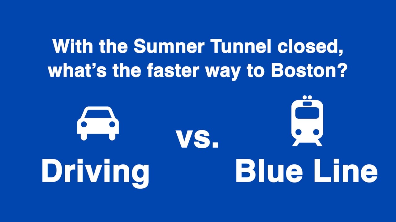 Fastest Way to Boston - Driving vs. Blue Line - YouTube
