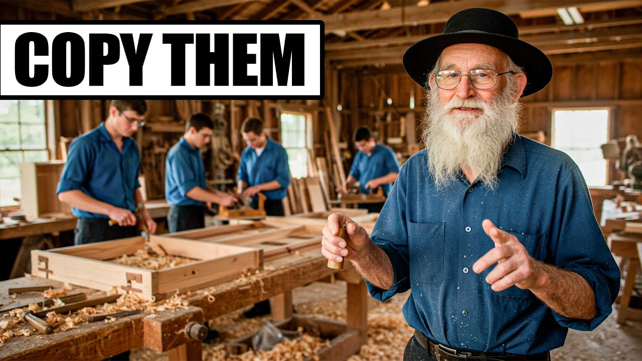 How Amish Master Craftsmanship Without Modern Tools - YouTube