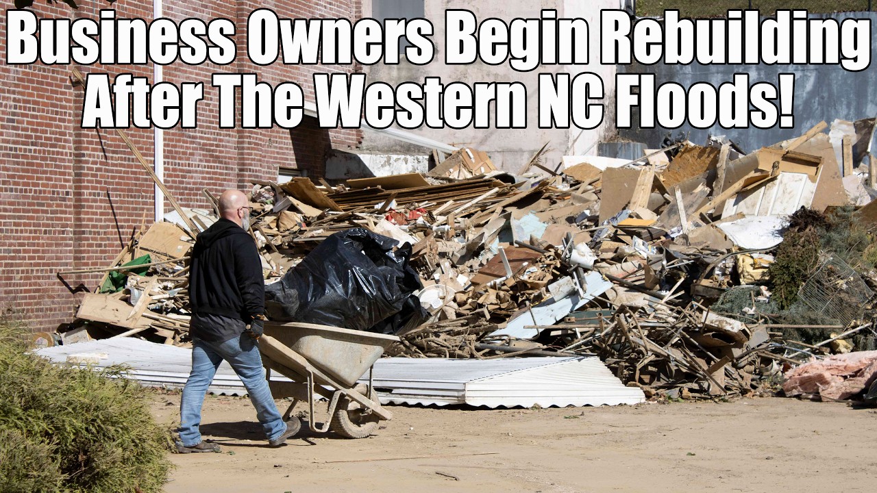 Western NC Business Owners Begin Rebuilding After Hurricane Helene In ...