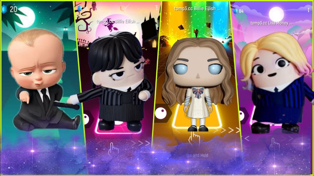 BABY BOSS BIEBER vs WEDNESDAY SIGMA BLOODY MARY vs MEGAN DOLLS vs ENID ...