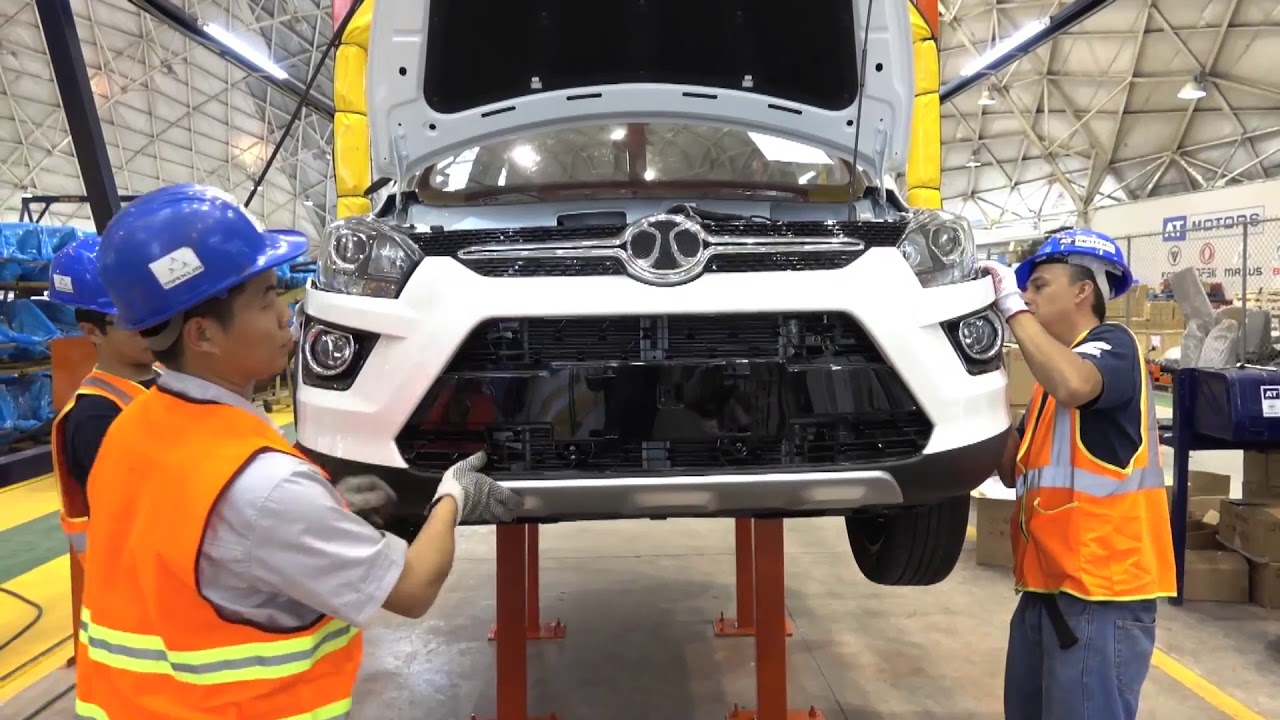 BAIC Vehicle Assembly - AT MOTORS - YouTube