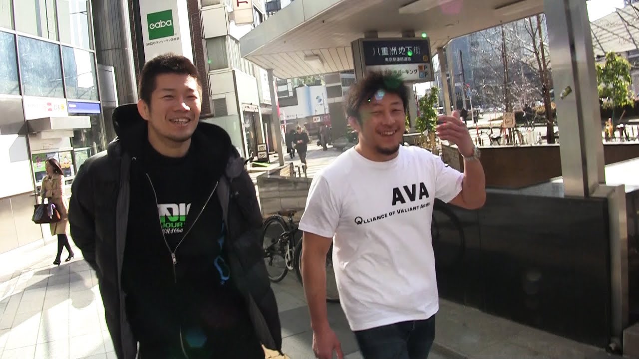 舞台裏「川尻達也×日沖発」ゴング格闘技対談 | Tatsuya Kawajiri x Hatsu Hioki - YouTube