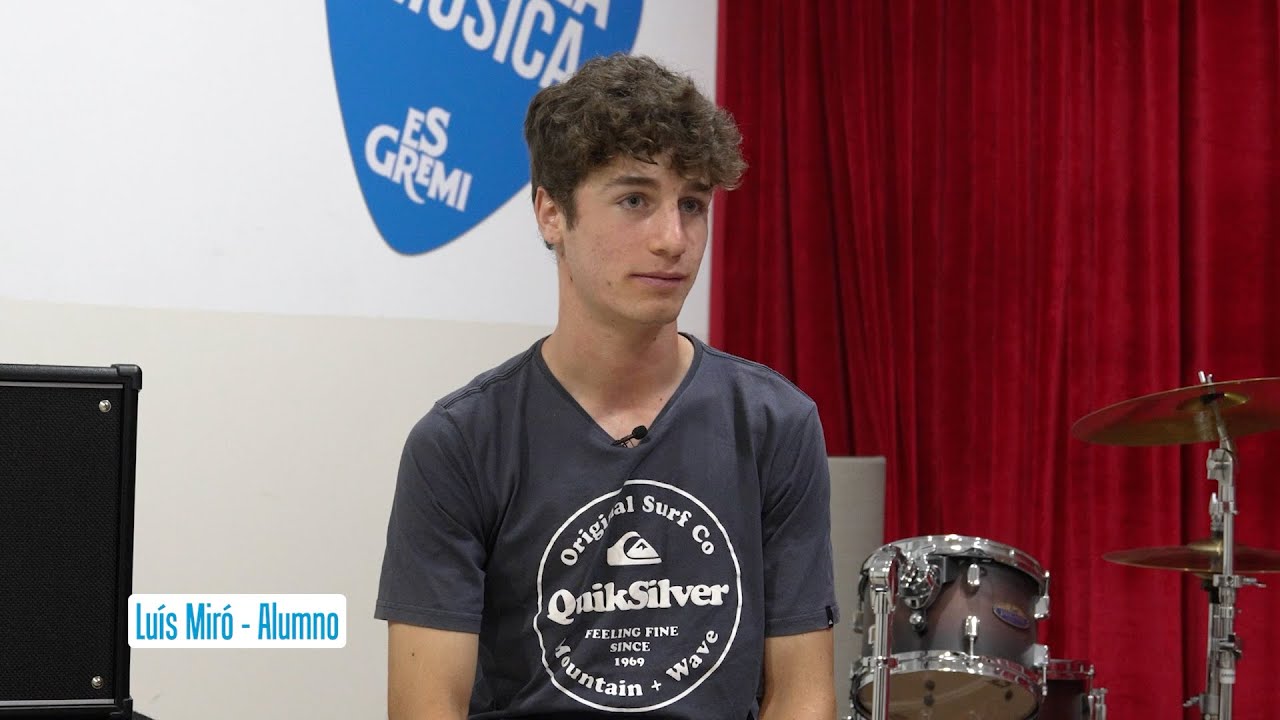 Escuela de Música Es Gremi - Entrevista Luís Miró - YouTube