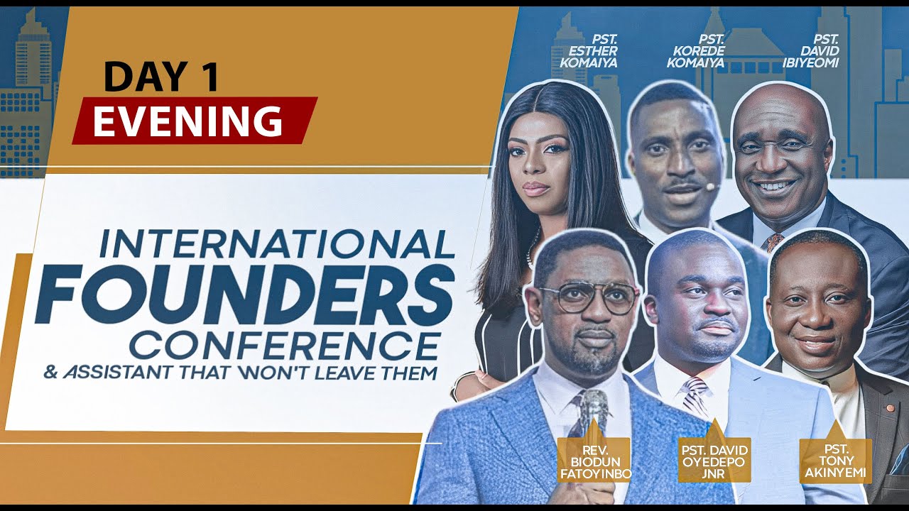 INTERNATIONAL FOUNDERS CONFERENCE DAY 1 - YouTube