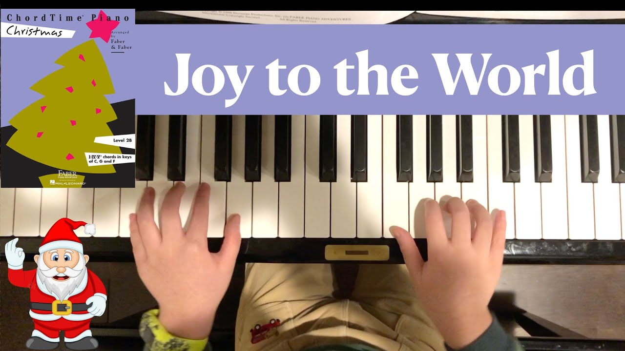 Joy to the World -- ChordTime Piano Christmas Level 2B - YouTube