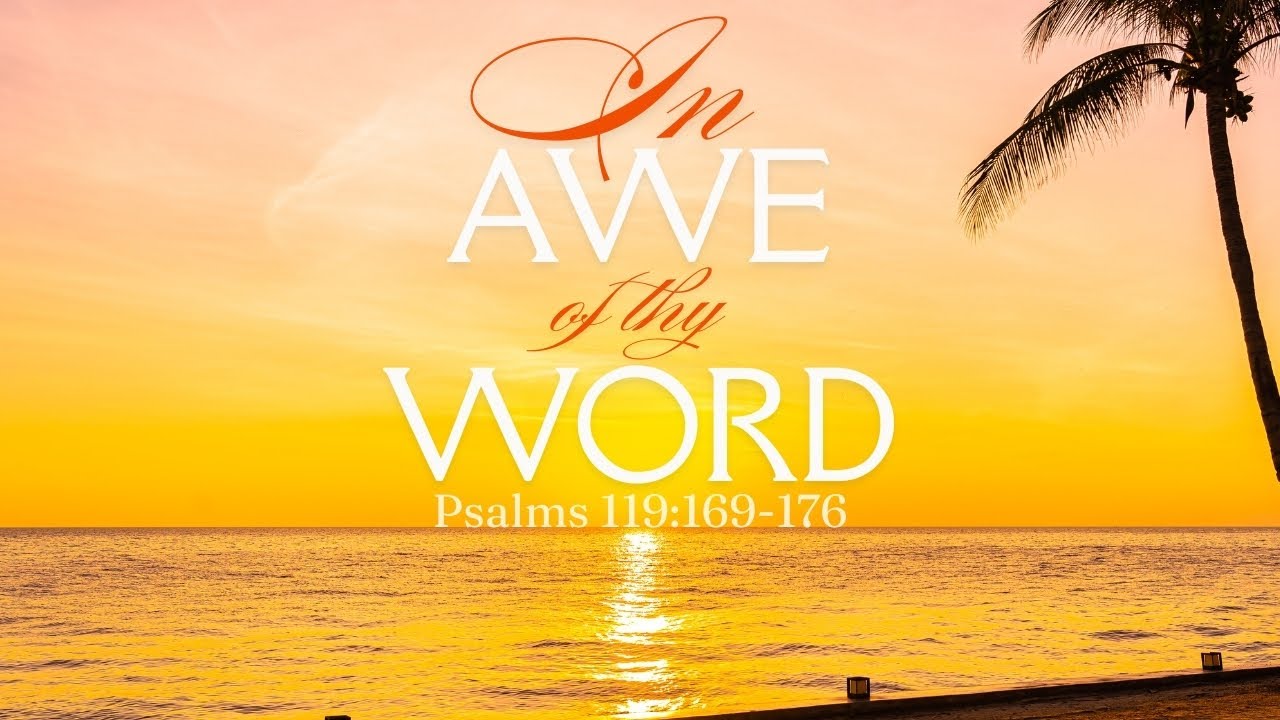 "Let Thy Judgments Help Me" Psalm 119:169-176 - YouTube