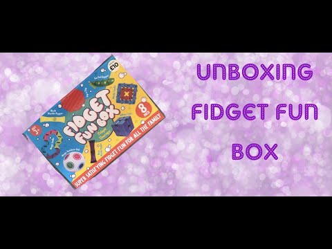 Fidget Fun Box Unboxing #fidget #poppygoplay - YouTube