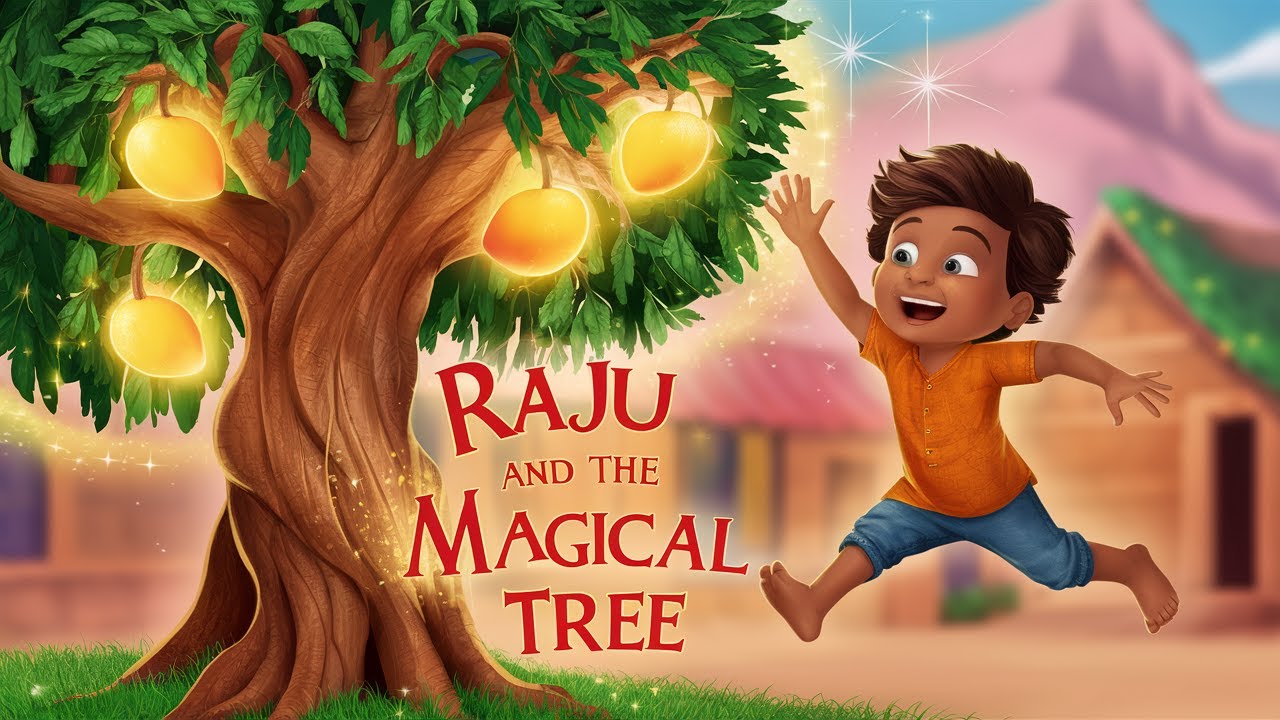 Raju and the Magical Mango Tree | राजू और जादुई आम का पेड़ | Hindi ...