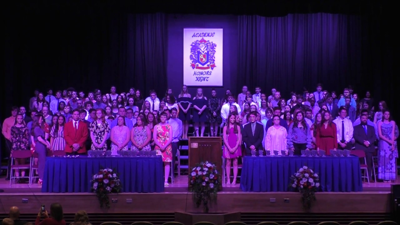 Carbondale Area JR/SR High School Academic Honors Night - YouTube