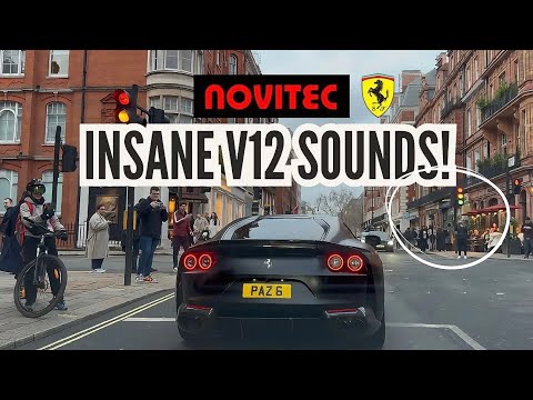 NOVITEC Ferrari 812 Superfast DESTROYS LONDON! *INSANE LOUD ACCELERATIONS, REACTIONS & REVS!