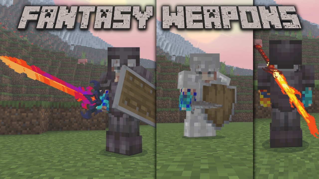FANTASY WEAPONS (Texture Pack) - YouTube