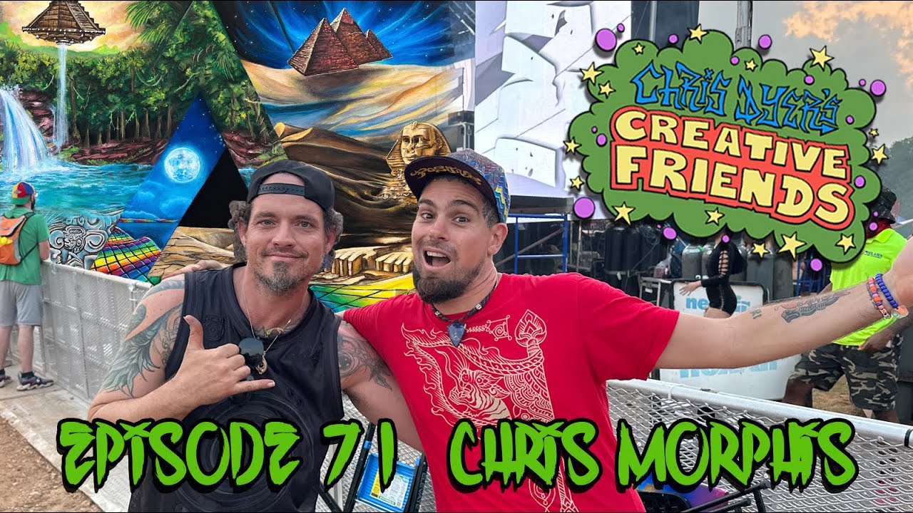 CDCF #71 - Christopher Morphis (Live Visionary Painter) - YouTube