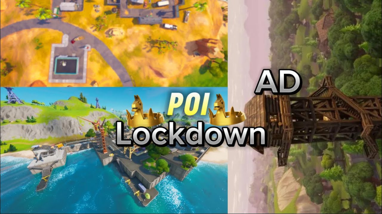 🔴We Can ONLY Stay In “ONE” POI | Fortnite Challenge - YouTube