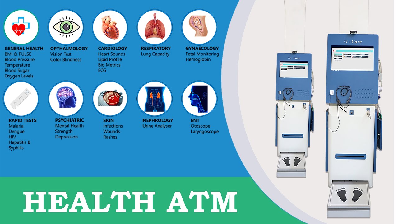 How Health Kiosk Helps People | Health ATM | Gcare Healthcare Services ...