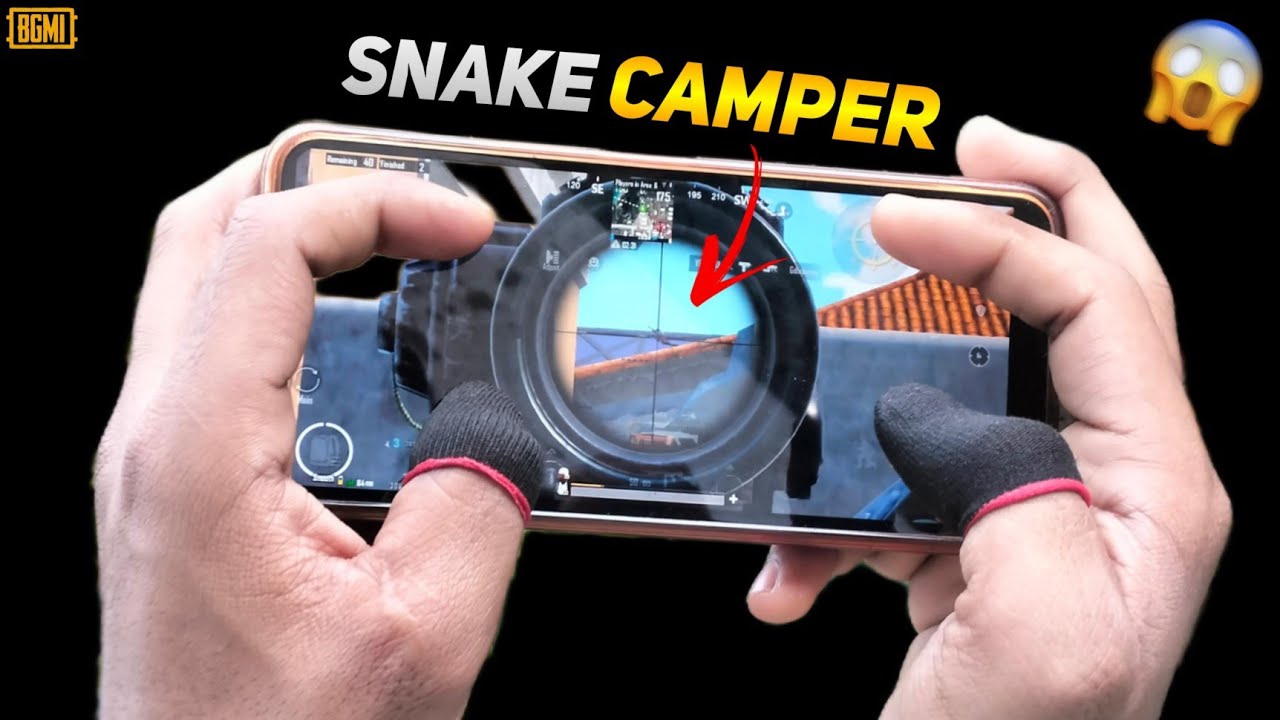 Snake Camper Was On The Roof 😱 Bgmi Handcam Literally Shocked 😳 - YouTube