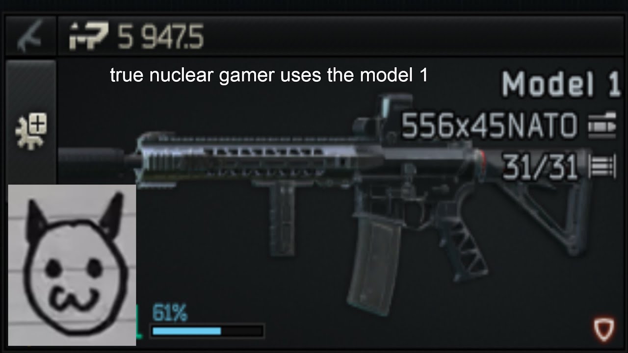 model 1 radian tarkov arena - YouTube