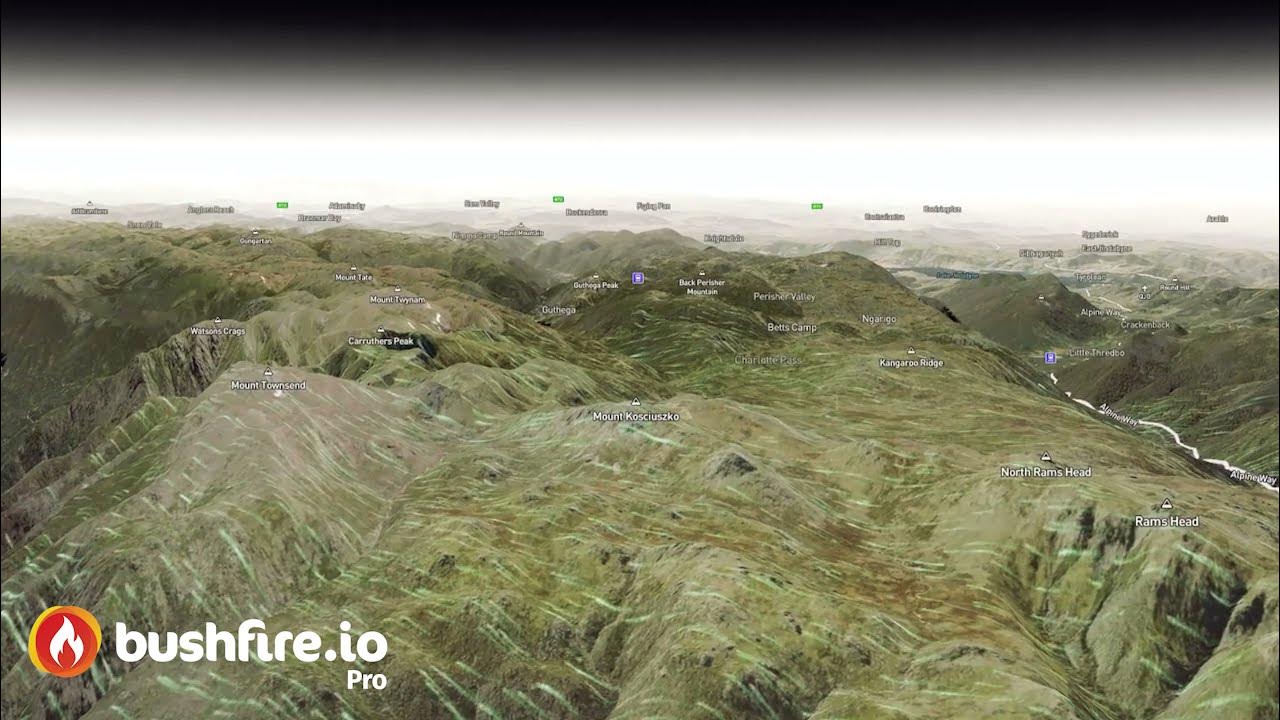 Bushfire.io V3 - Pro with 3D Wind and Terrain - YouTube