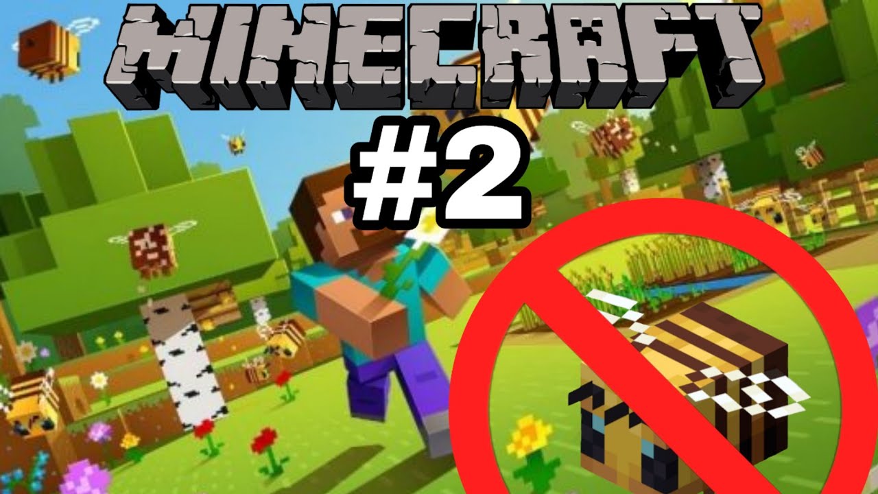 Minecraft #2 BEES? - YouTube