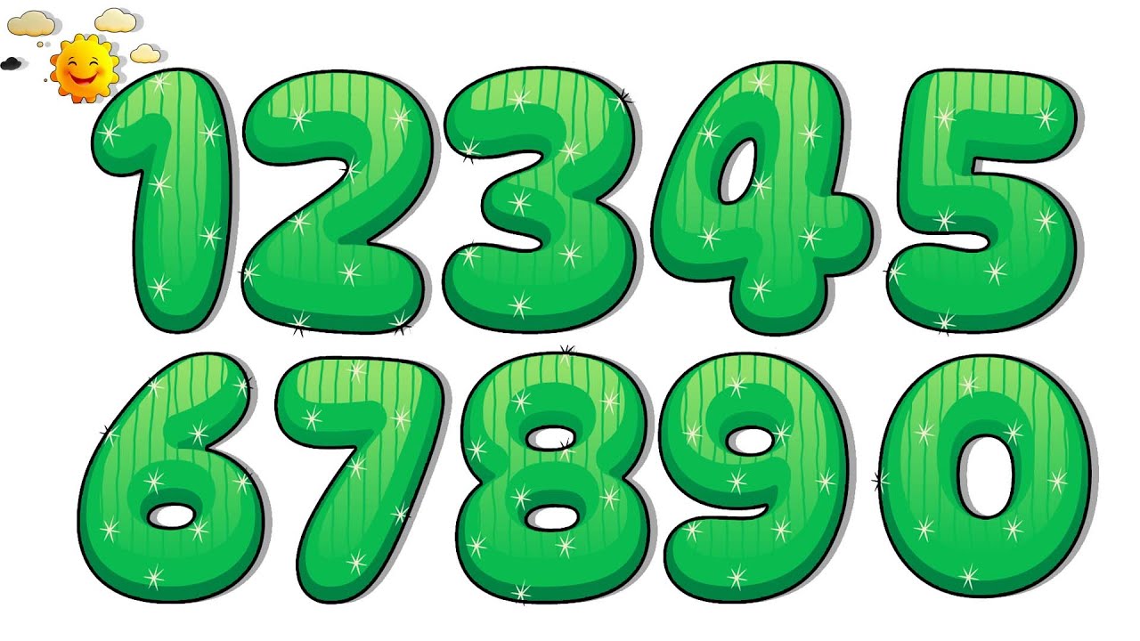 Learn Number Counting 1,2,3,4,5,6,7,8,9,10,11,12,13,14,15,16,17,18,19 ...