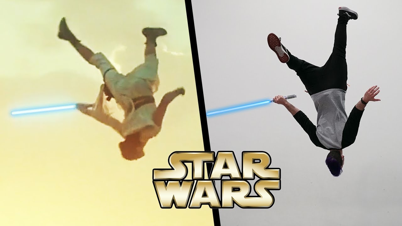 Stunts From Star Wars In Real Life (Solo, Rise Of Skywalker) - YouTube
