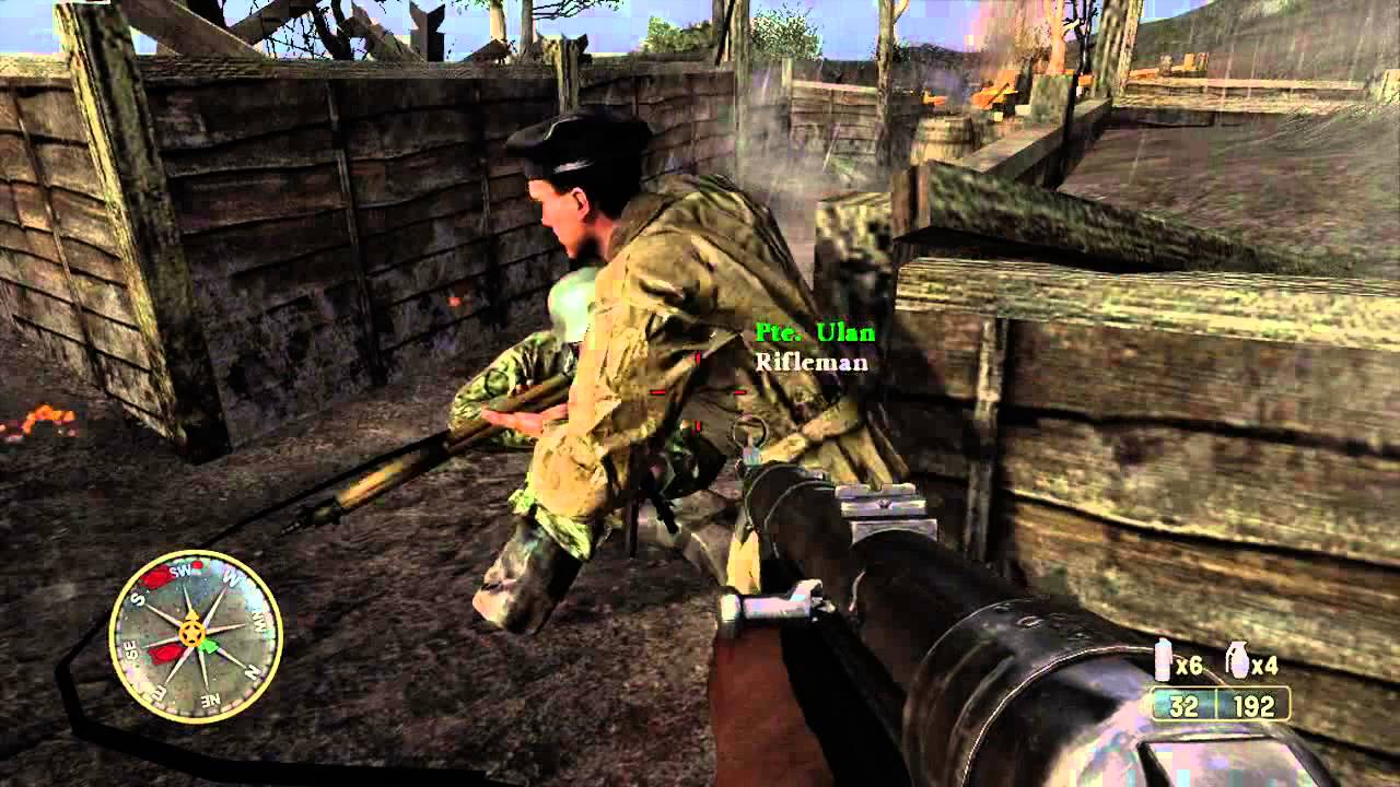 Call of Duty 3 — Walkthrough part 14 {XBox 360} {60 FPS} - YouTube