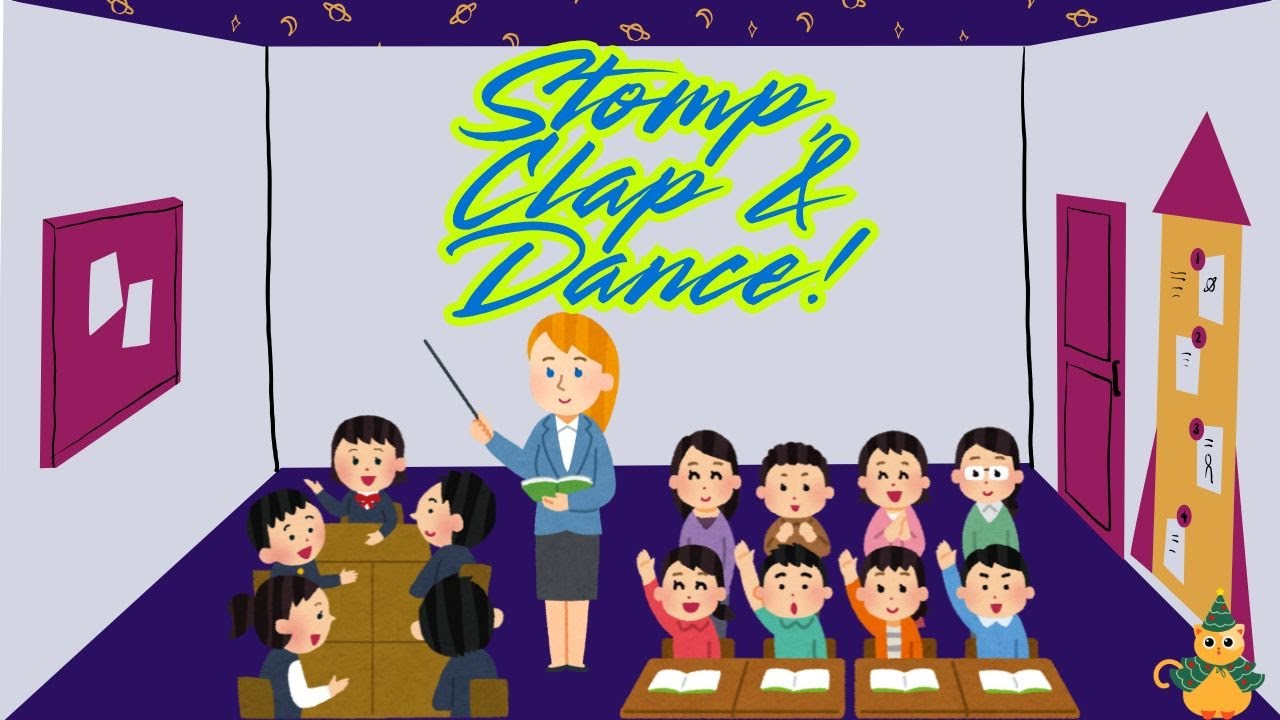 Stomp, Clap & Dance!🕺💃🎶 |kids rhymes| nursery rhymes - YouTube
