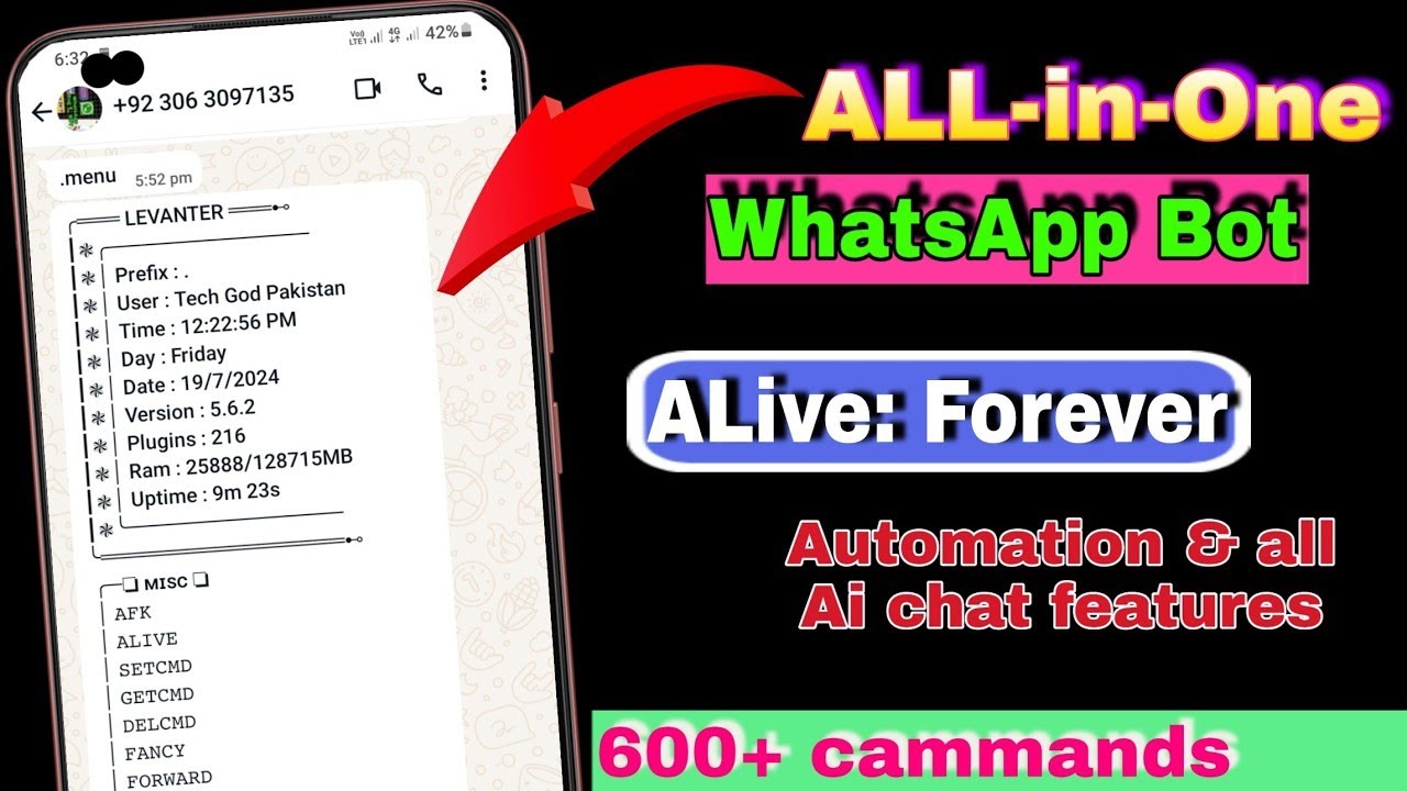 Free host this powerfull🚀 whatsapp bot on panel 24/7support | how to ...
