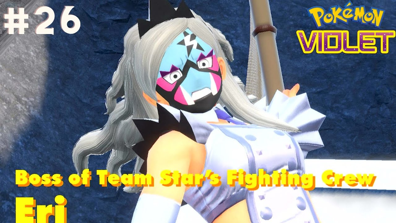 Pokémon Violet Let's Play Ep 26: The final Star Boss Eri! - YouTube
