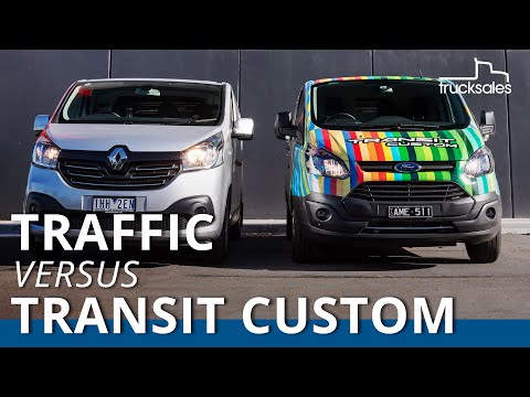 Ford Transit Custom v Renault Trafic 2017 van comparison | trucksales