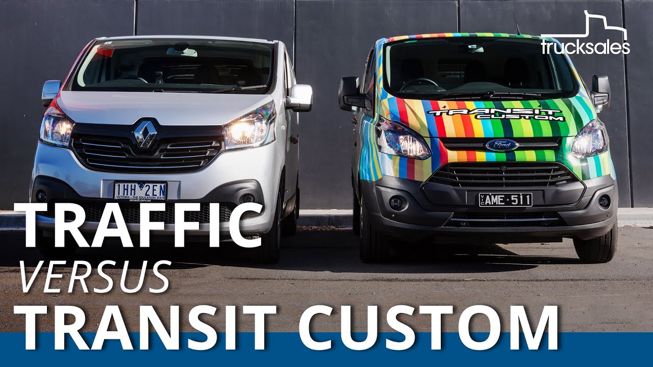 Ford Transit Custom v Renault Trafic 2017 van comparison | trucksales ...