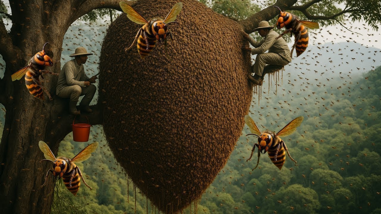 Ancient Forest Skills for Harvesting Giant Honey Bees Revealed | Wild ...