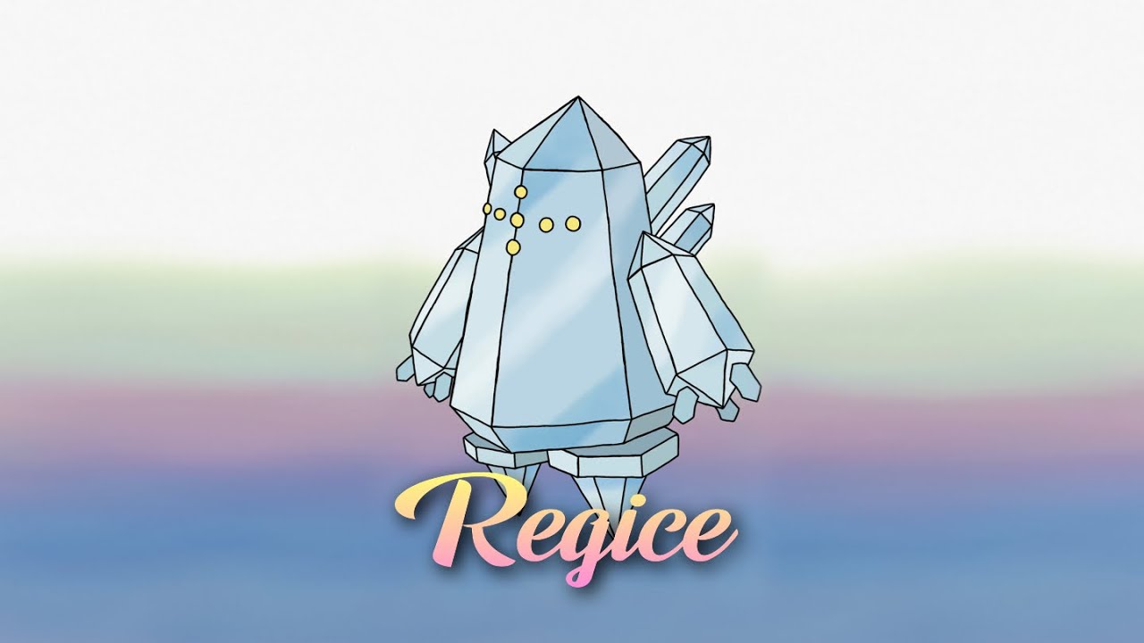 Regice Sketch - YouTube