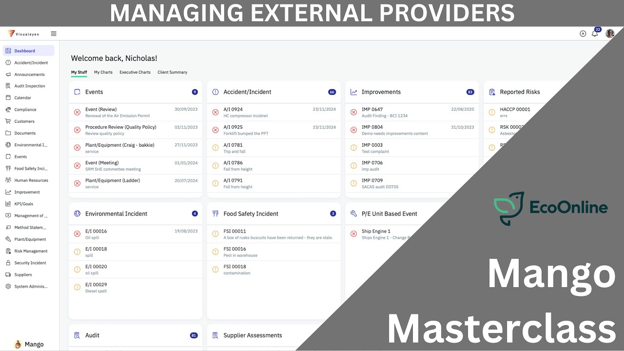 Mango Masterclass - Managing External Providers - YouTube