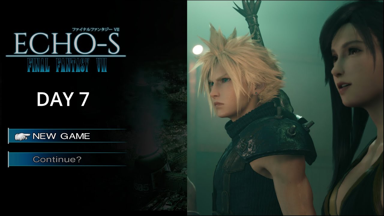 Final Fantasy VII OG: ECHO-S Mod First Playthrough Live Stream #7! Disk ...