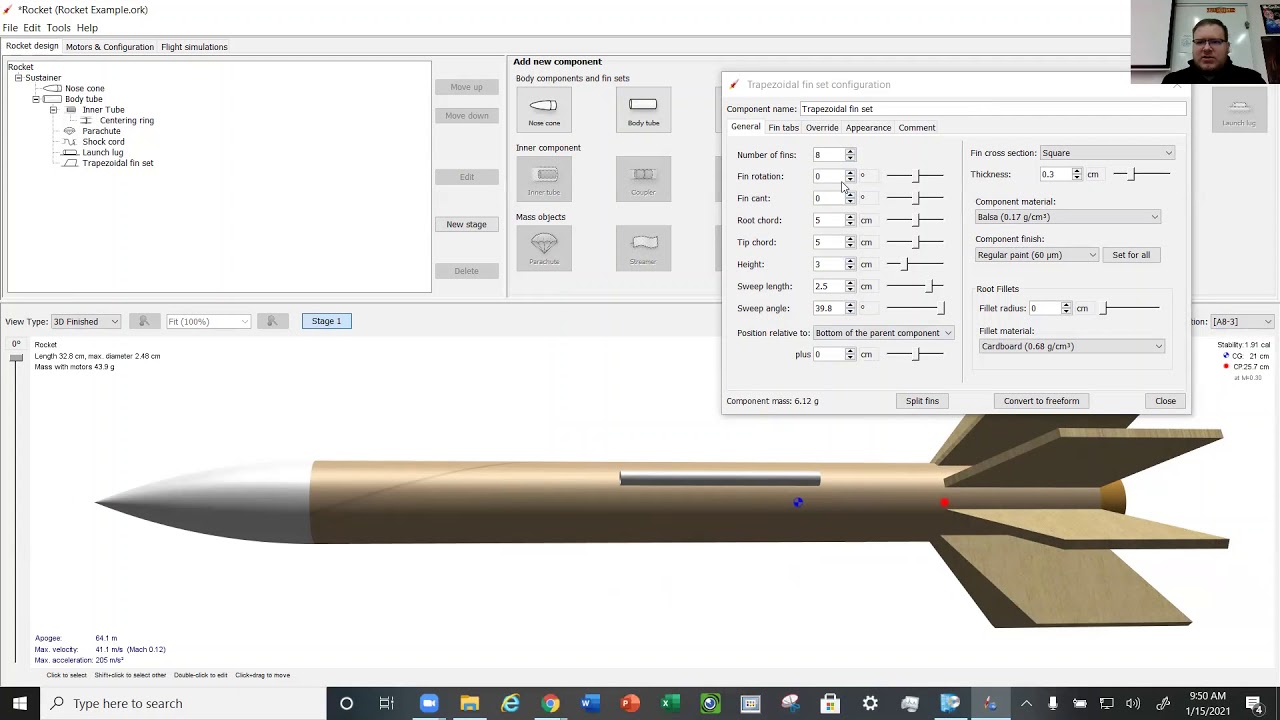 OpenRocket Demo Video - YouTube