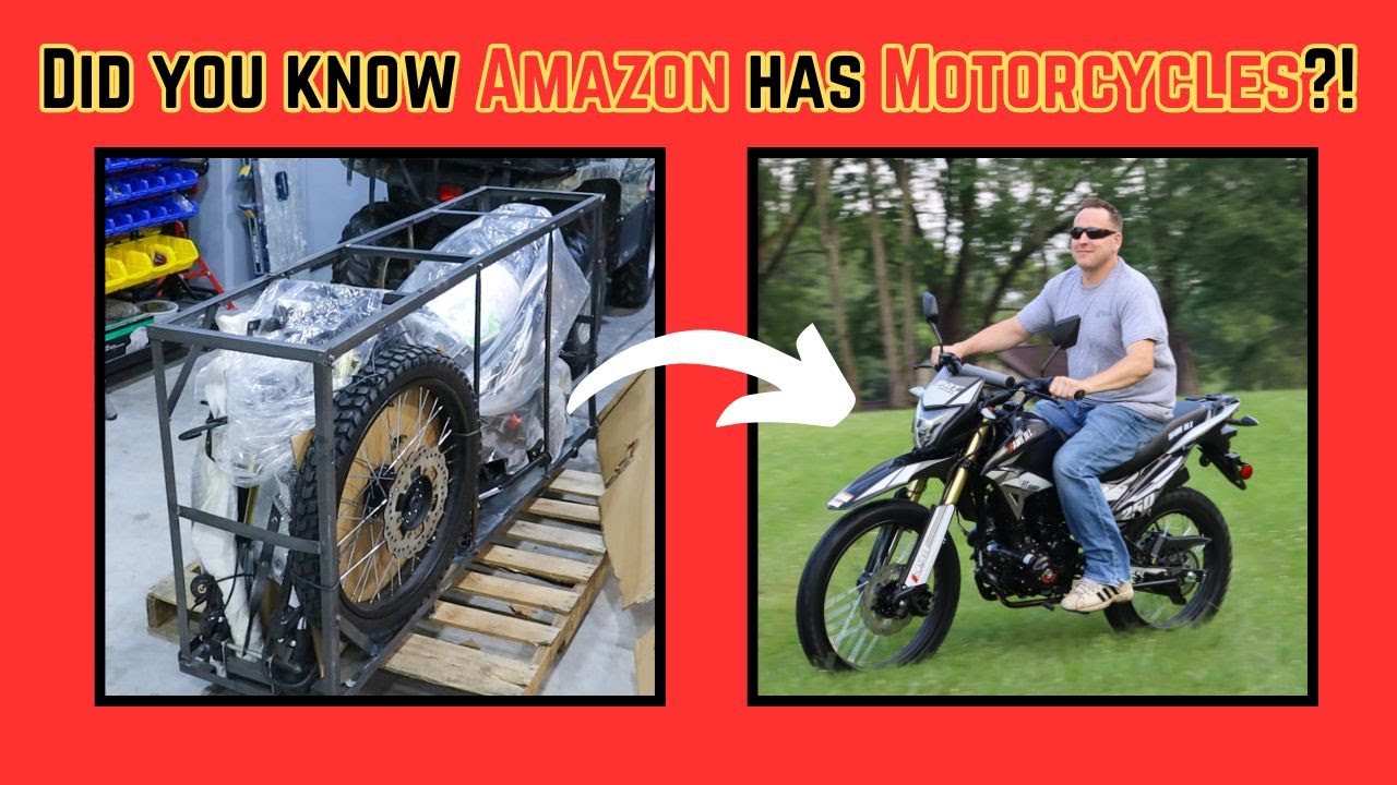Amazon Has Motorcycles! | Assembling My New Hawk DLX 250 Enduro Dirt ...