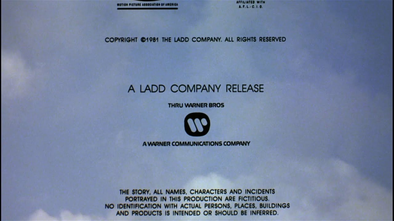 A Ladd Company Release/Thru Warner Bros. (1981) - YouTube