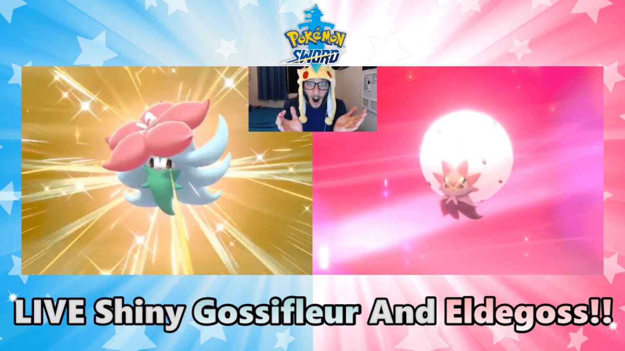 INSANE LIVE Shiny Gossifleur AND Eldegoss!! (No Charm) - YouTube
