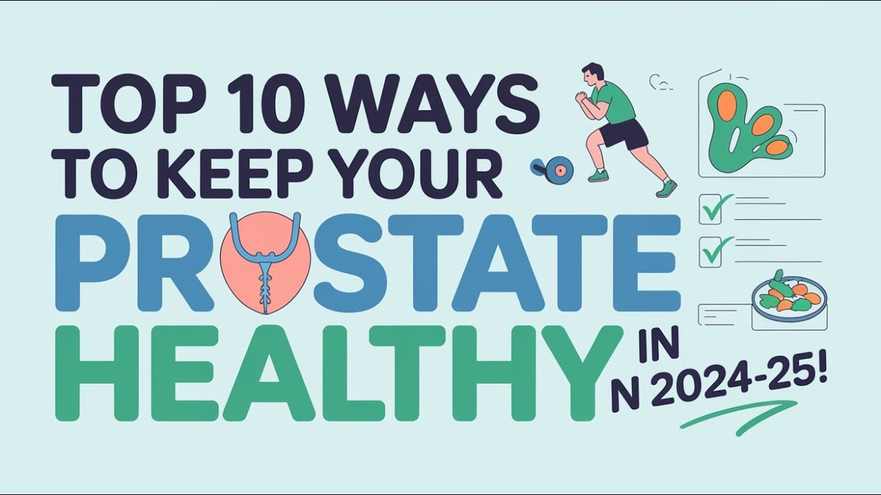 Top 10 Ways to Keep Your Prostate Healthy in 2024-25! - YouTube
