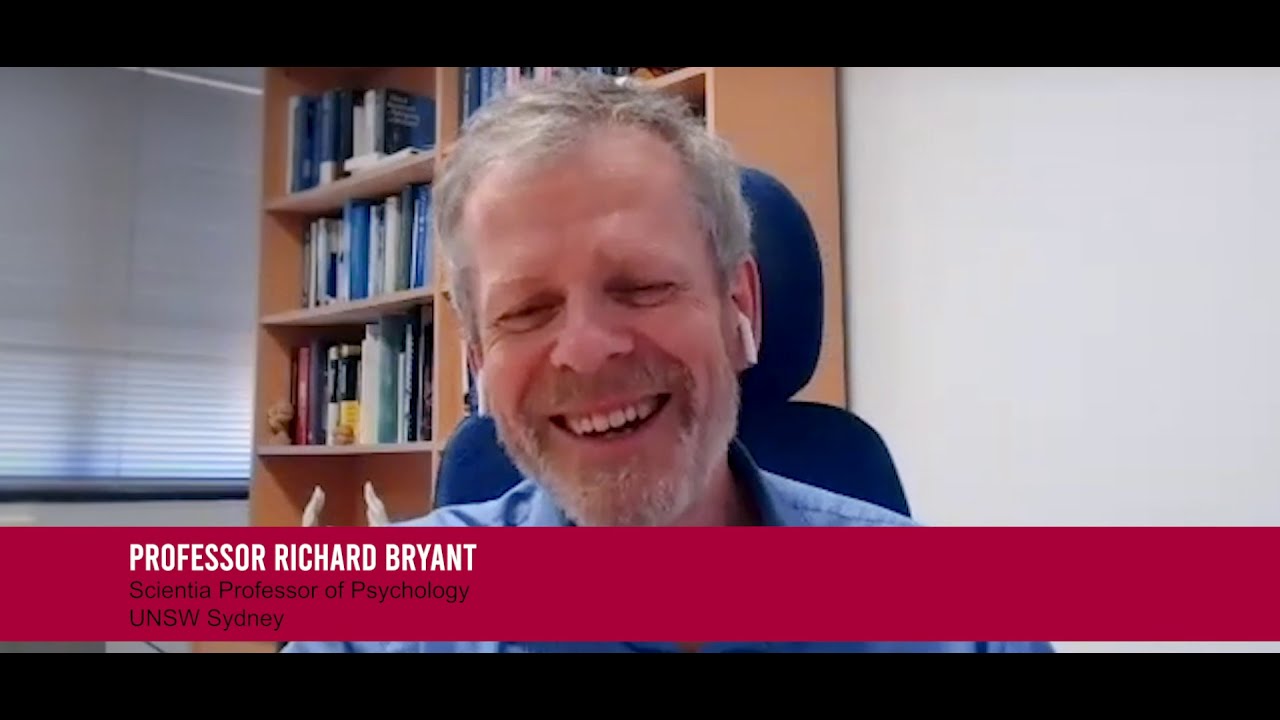 Richard Bryant, Scientia Professor of Psychology at UNSW Sydney in ...